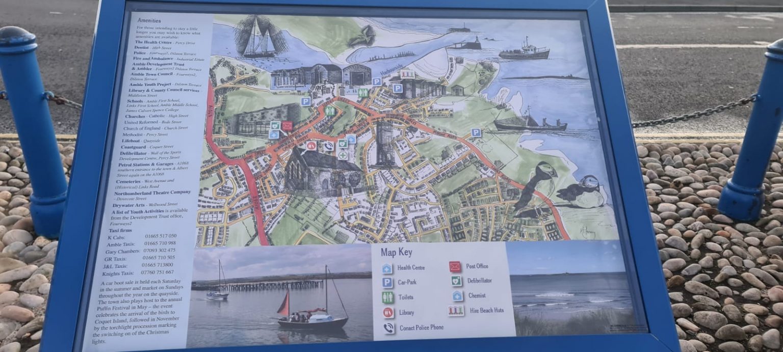 A short Visit to Amble, Northumberland, England- MD’s Little Journeys ...